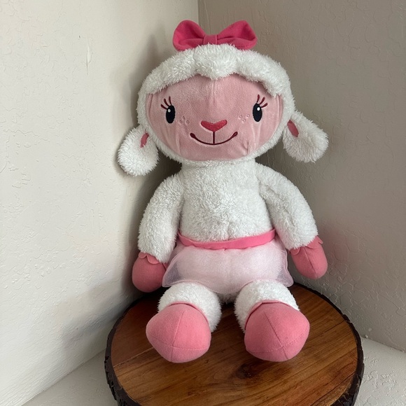 Disney | Toys | Disney Jr Doc Mcstuffins Large Lambie Plush 22 | Poshmark